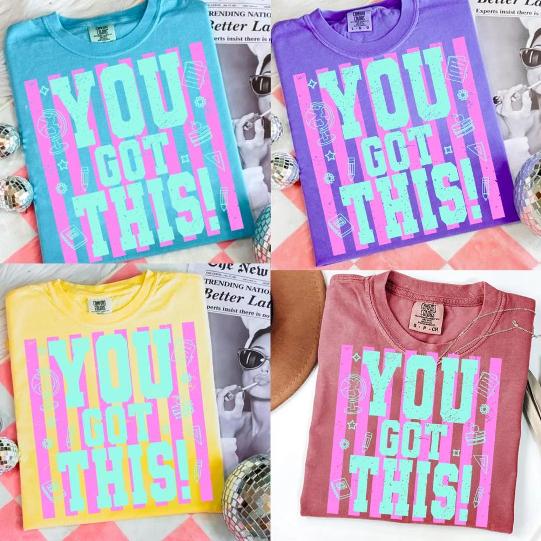 Striped Neon You Got This Testing Day Png, Teacher Testing, Test Day ...