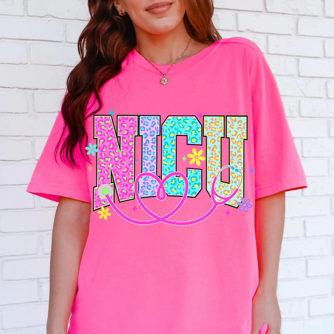 Neon Leopard Nurse Bundle PNG, Nurse Neon Distressed Png, Nurse CNA RN ...