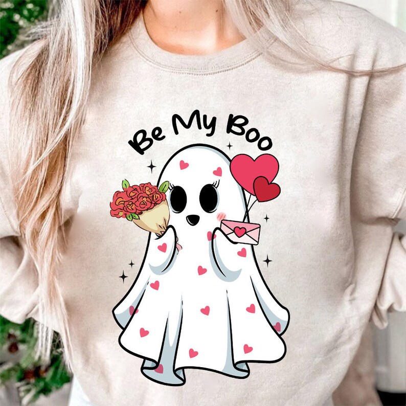 Valentines Ghost Png, Be My Boo Png, Will You Be My Boo, Pastel ...