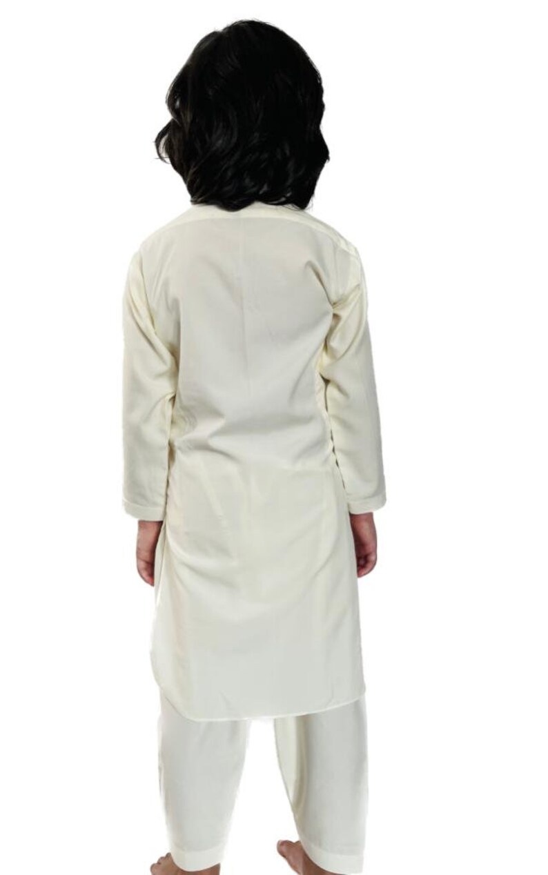 Off-white Color Muslim Clothes Muslim Boy Clothes Eid Clothes Islamic ...