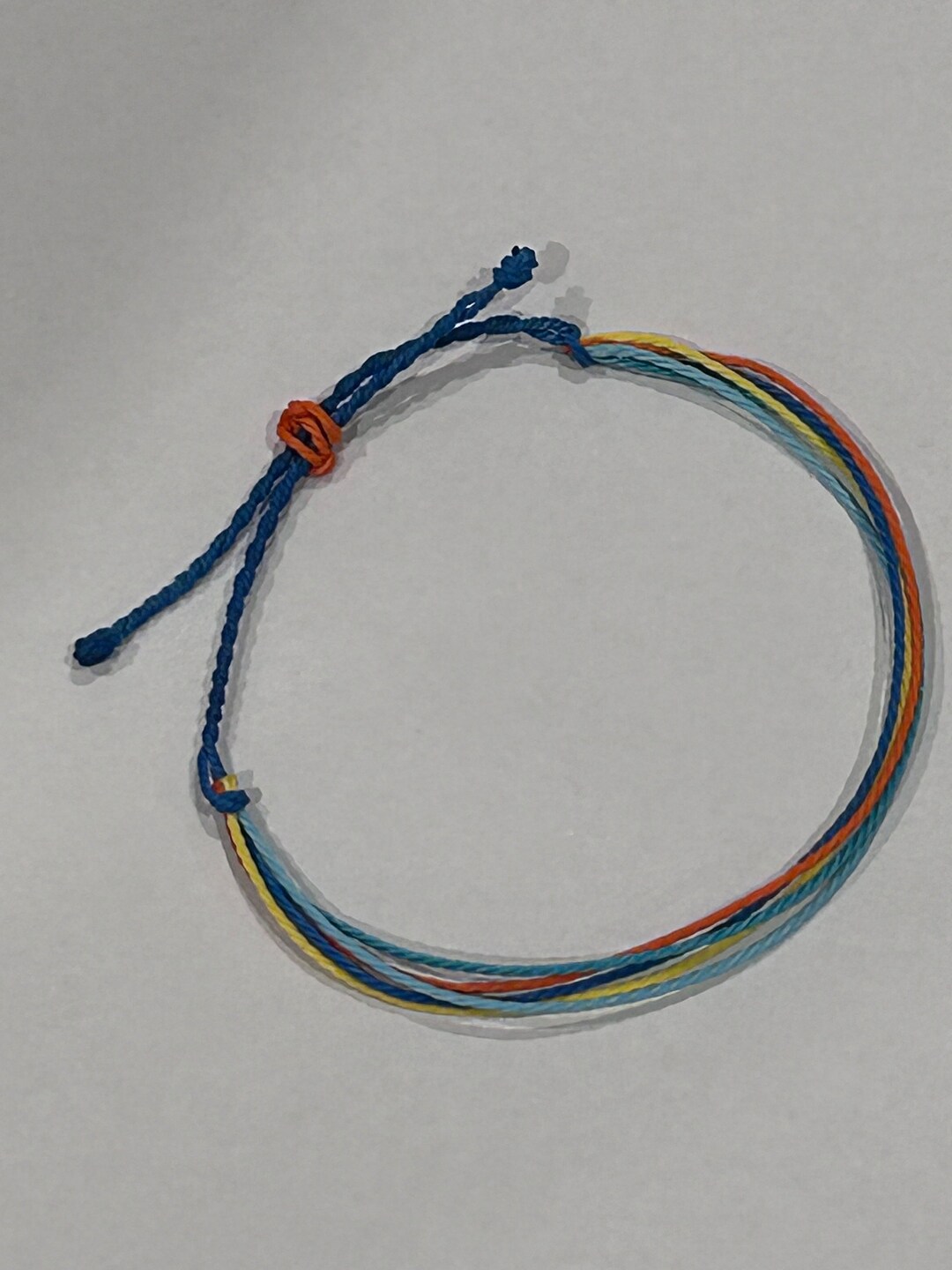 Tropical Sunrise Wax Bracelet - Etsy