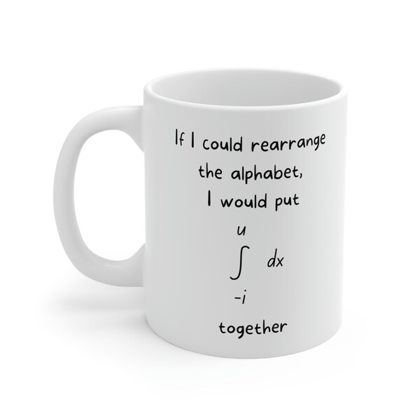 Calculus Mug - Etsy