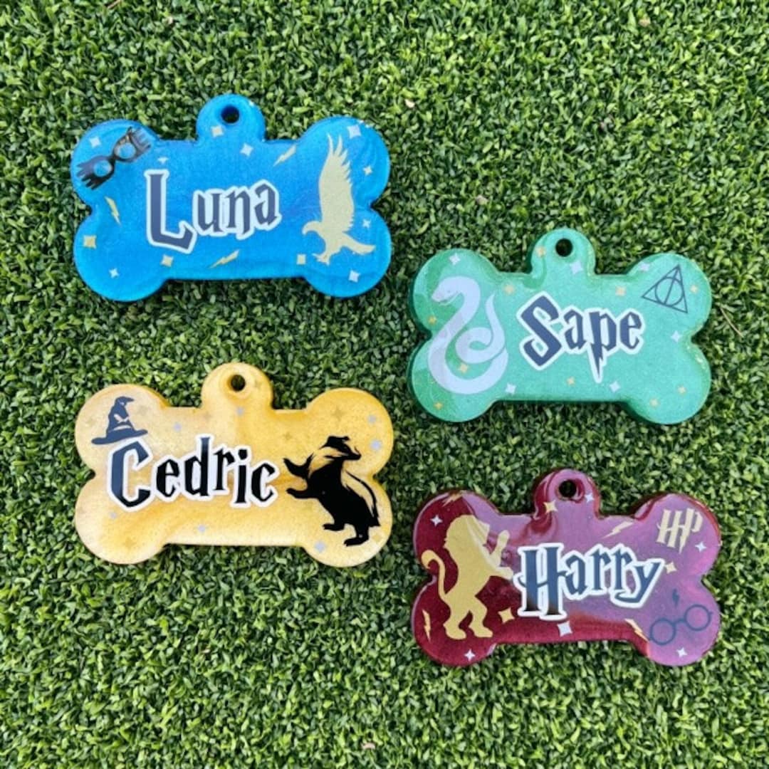 Wizarding World Pet Tags - Etsy