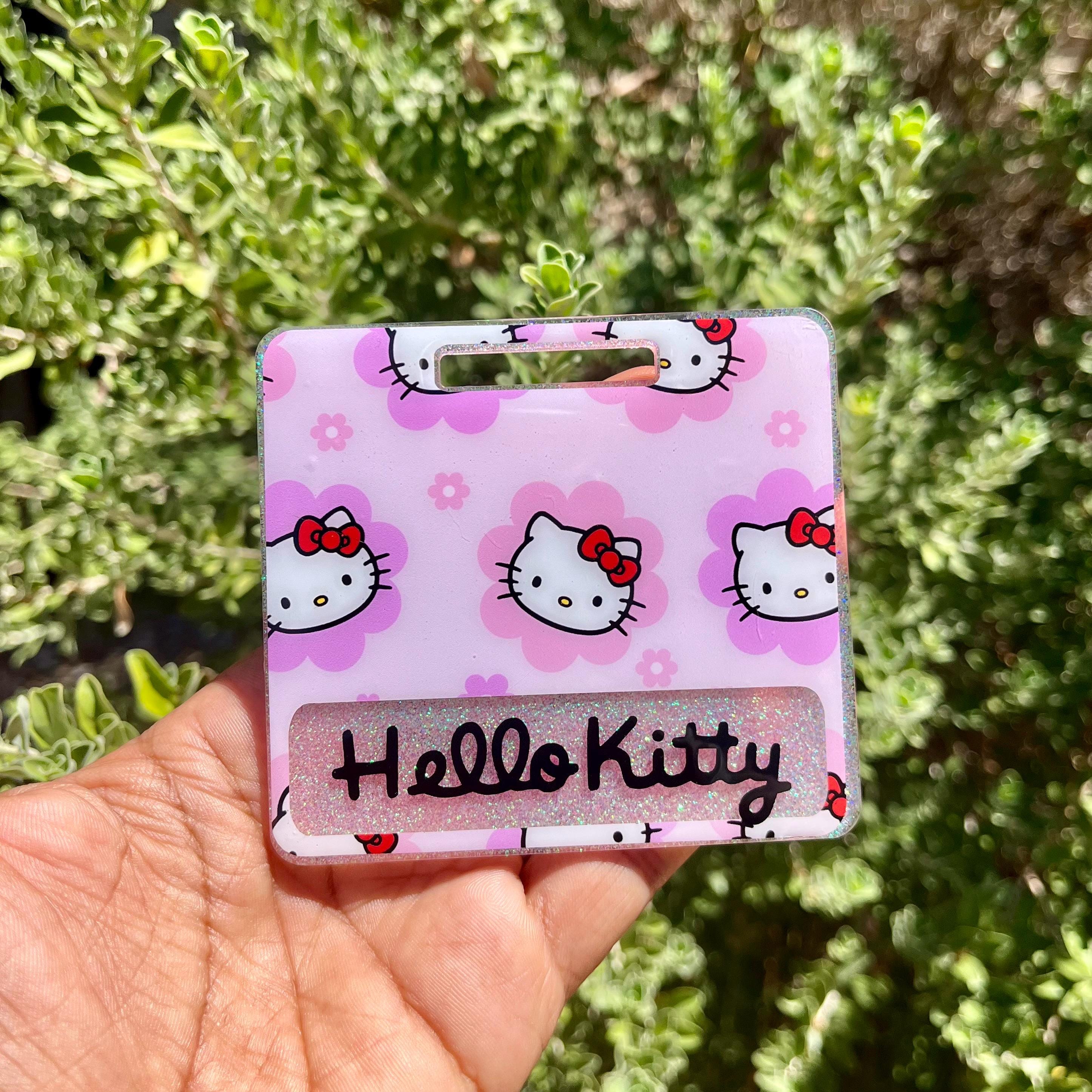 Hello Kitty Badge Buddy, Build Your Own, Personalized Keycard, Custom ...