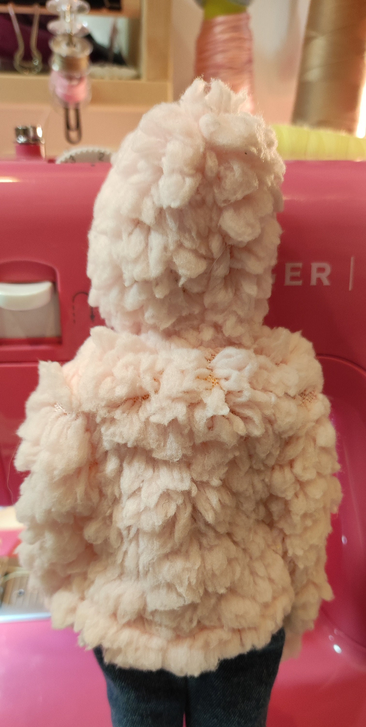 Fluffy Barbie Doll Jacket - Etsy