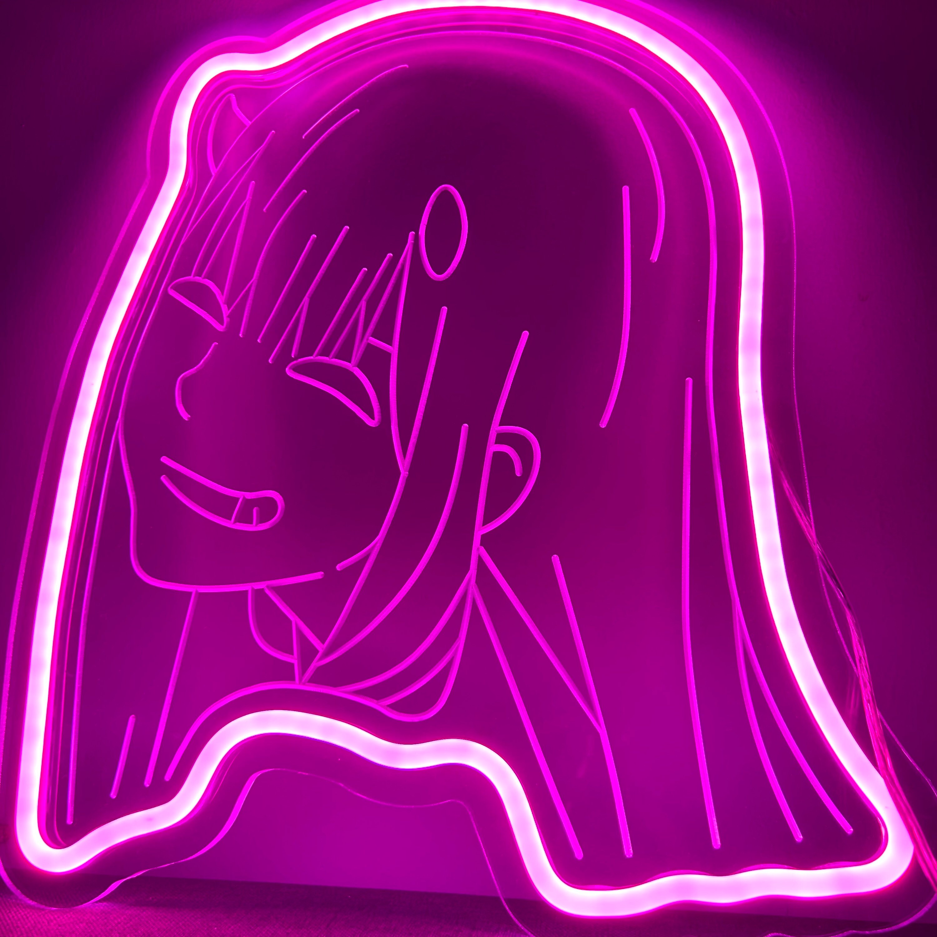 Neon Sign Animation Neon Sign Cute Girl Neon Sign Custom - Etsy Canada