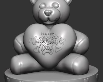 Teddy Stl File - Etsy