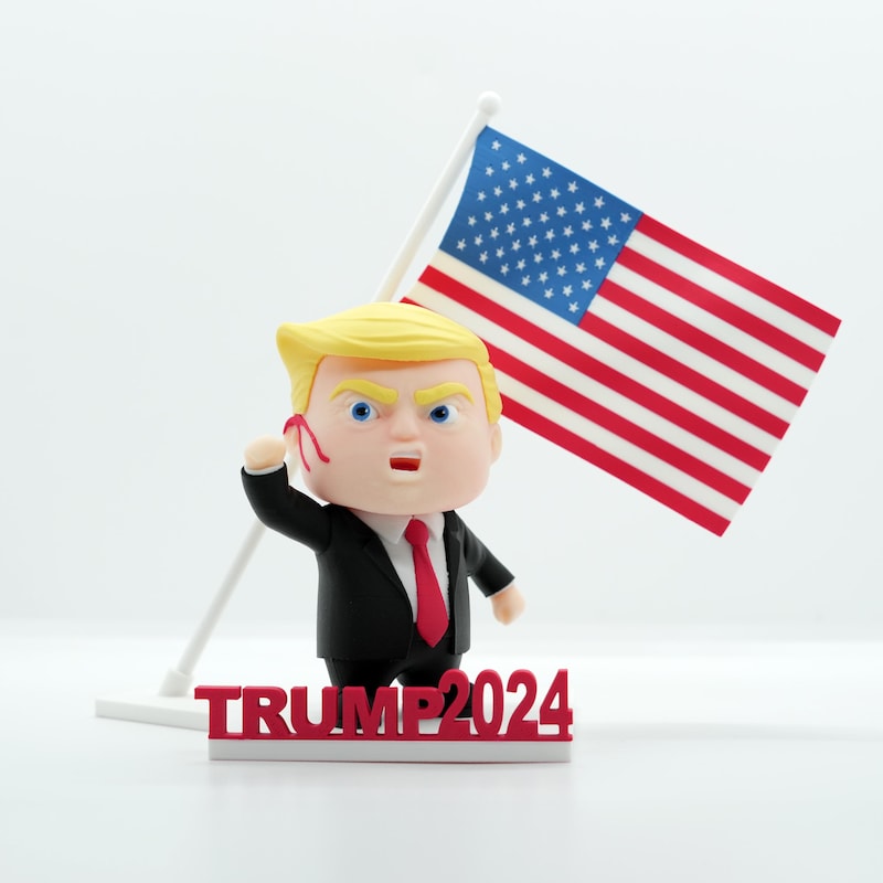 Donald Trump Mini Figure - Etsy