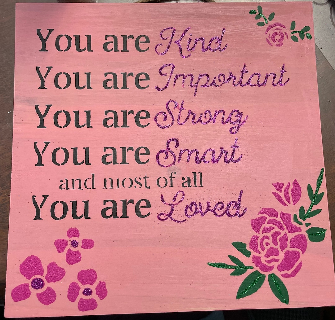 Affirmation Sign - Etsy