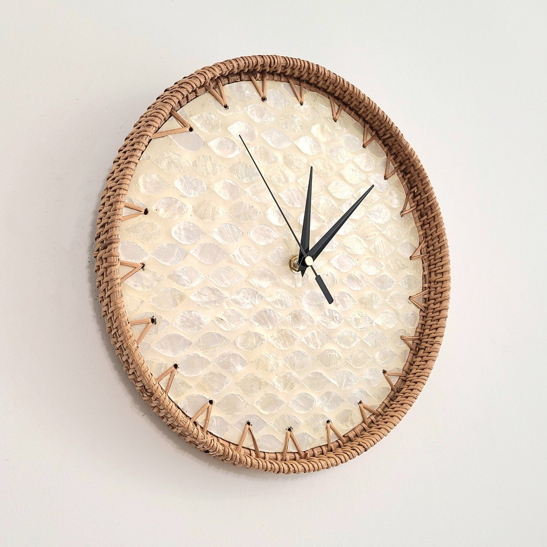 Maximalist Decor Wall Clock Unique and Silent Clocks for Wall Rustic ...