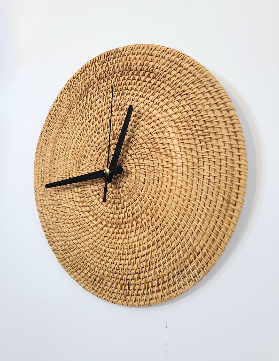 12 Inch Large Wall Clock Unique, Rustic Cottagecore Clocks for Wall ...