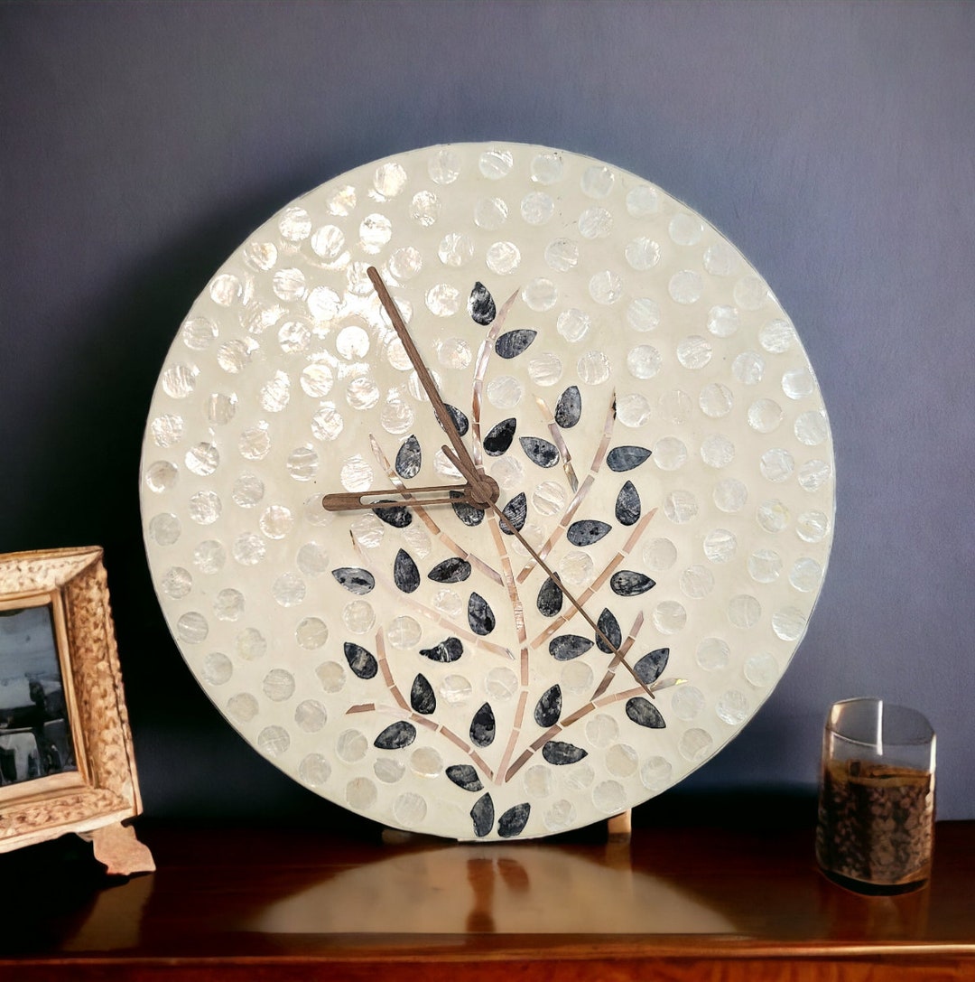 Modern Wall Clock Unique - Tree of Life Wall Art - Silent Clocks for ...