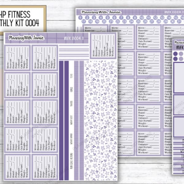 Fitness Stickers - Etsy