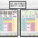 Kit 320 Weekly Fitness Sticker Kit || Weekly Sticker Kit || Happy ...