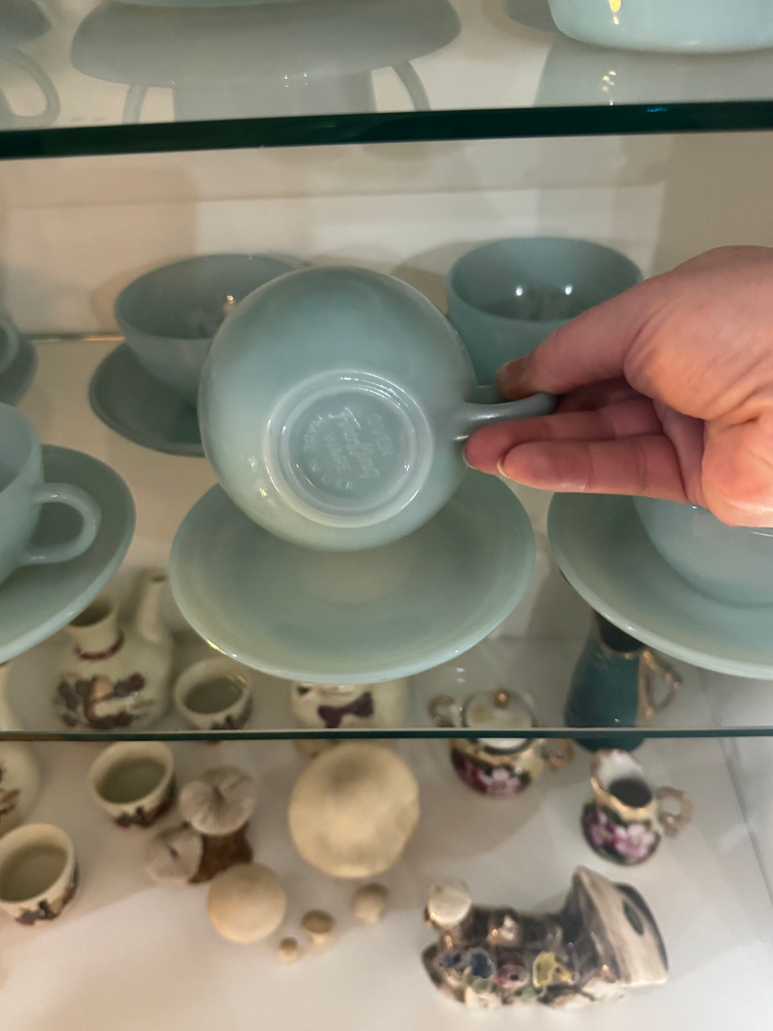 Fire King Azurite Tea Set - Etsy