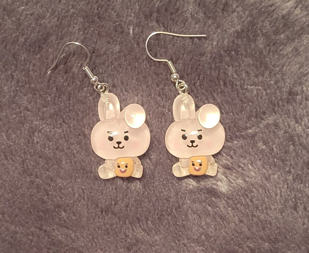 Bt21 earring set store