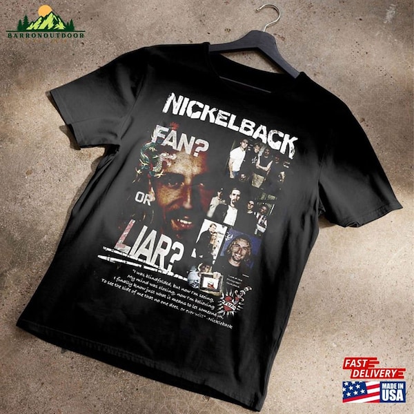 Nickelback T Shirt - Etsy