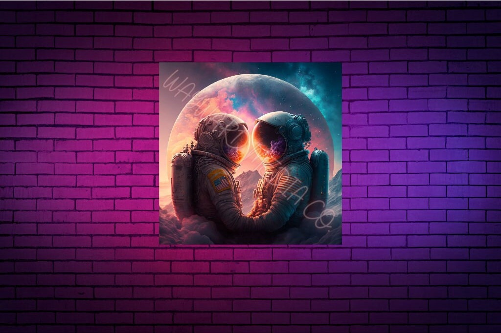 Astronaut Love, Astronaut Couple, Cosmic Love, Outer Space, Romantic ...