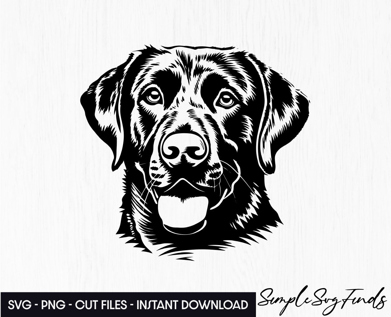 Dog Face Svg, Labrador Retriever, Svg, Png, Download, Digital Image ...