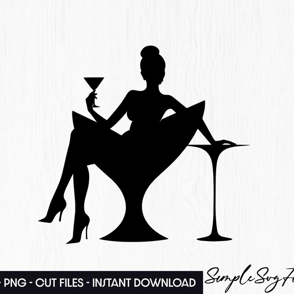 Sitting Lady Svg - Etsy