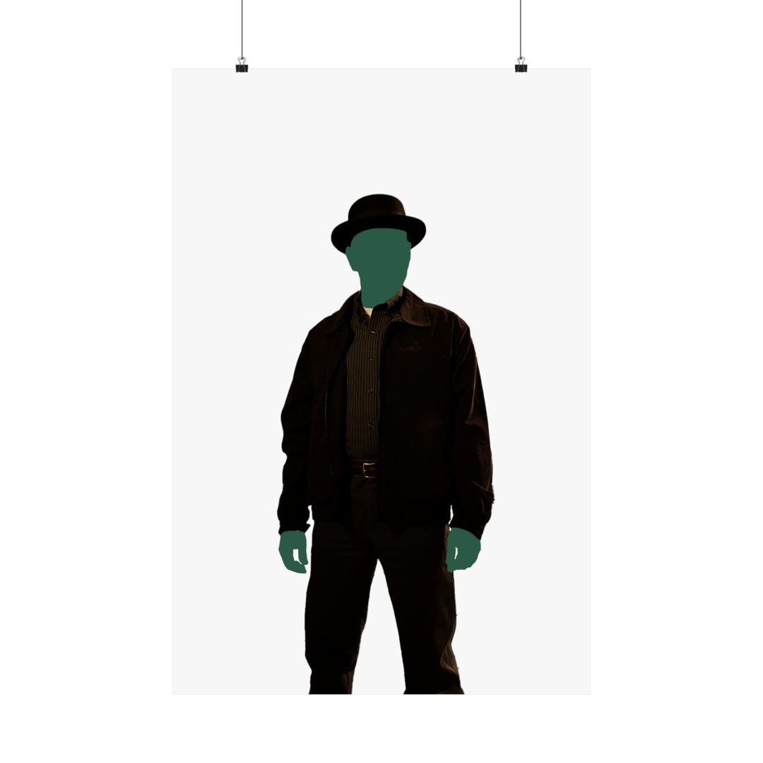 Walter White 'greened Out' Matte Poster - Etsy