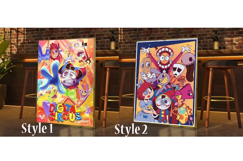 The Amazing Digital Circus Official Poster - Etsy Canada