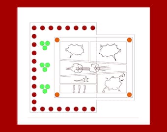 3D Paper Box Template Small Cube Template 3D Shape Printable 3D Shape ...