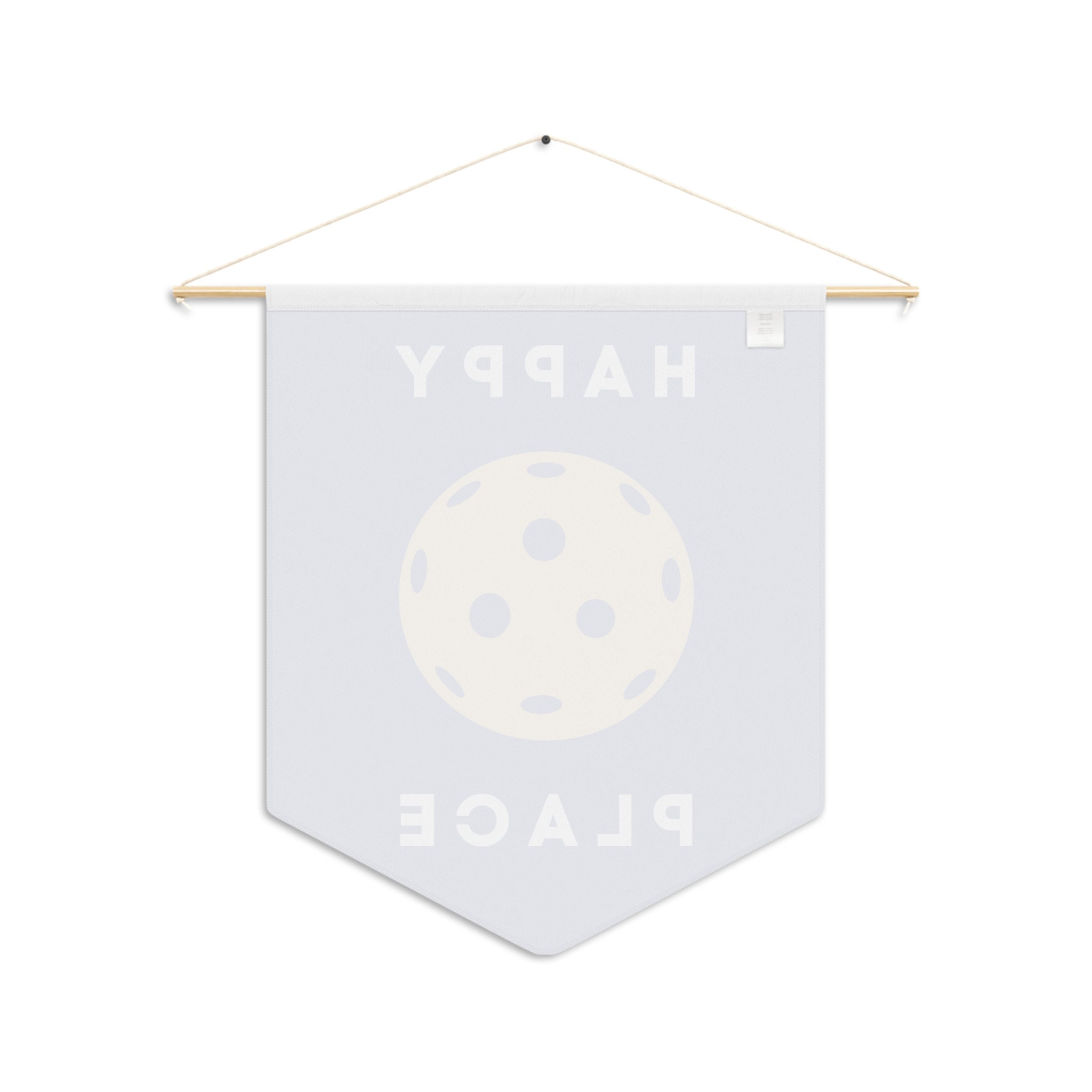 Pickleball Flag, Pickleball Home Decor Pennant, Happy Place, Sports ...