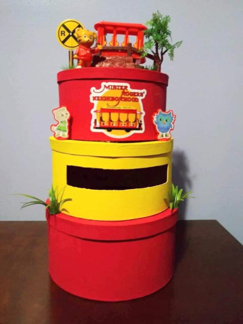 Daniel Tiger Theme Card Box - Etsy