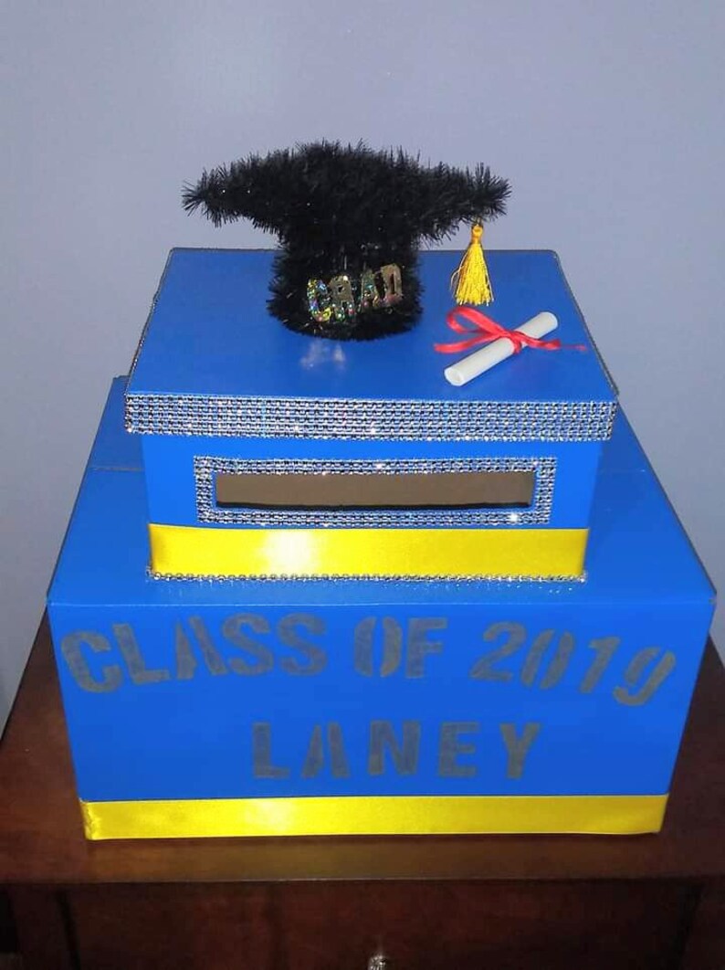 Graduation Card Box - Etsy