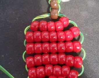 Apple Keychain, Half Apple Keychain, Cute Keychain, Aesthetic Keychain ...