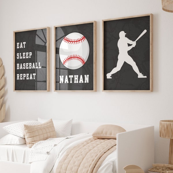 Baseball Wall Art - Etsy