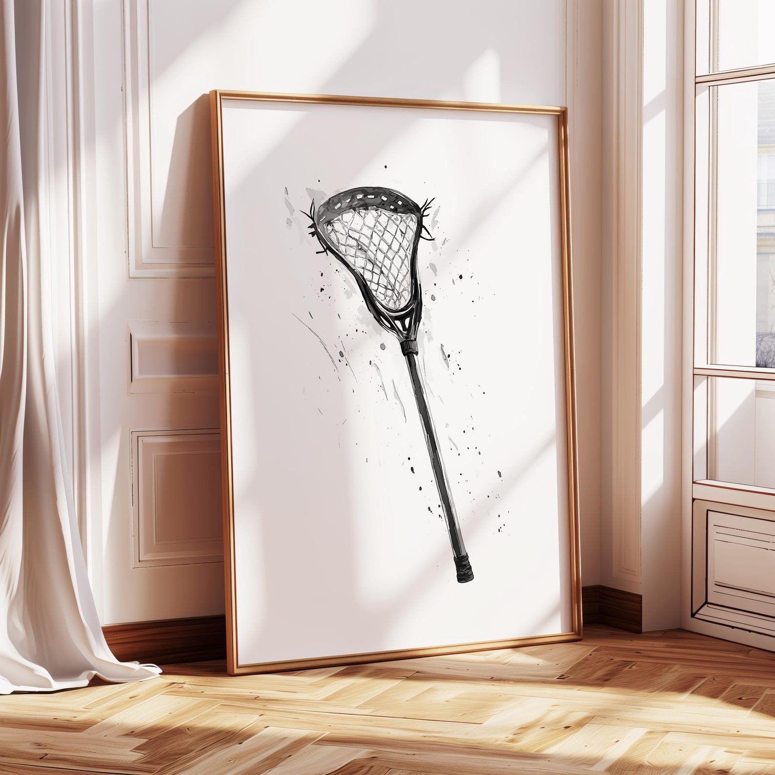 Personalized Lacrosse Prints, Set of 3 Lacrosse Posters, Custom ...