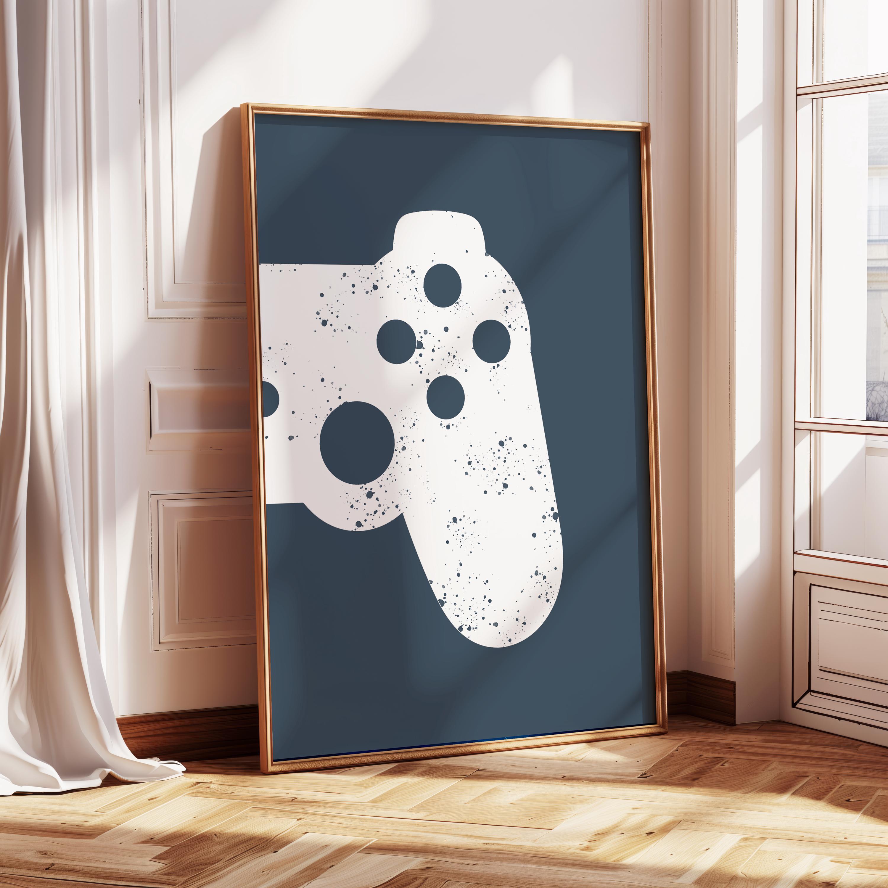 Personalized Gaming Prints, Set of 6 Gaming Wall Art for Boys Room ...