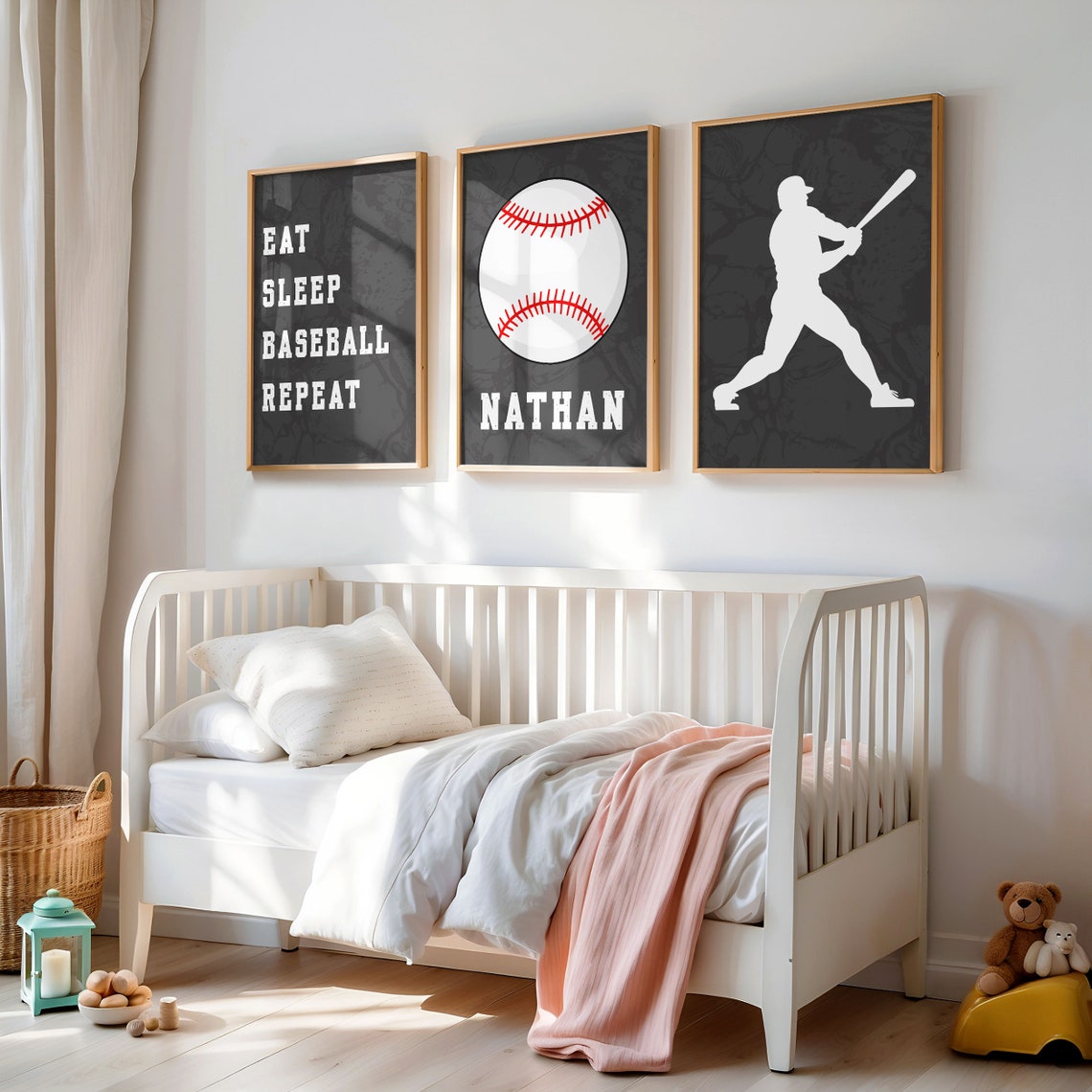 Personalized Baseball Prints, Baseball Jersey Custom Name, Baseball ...