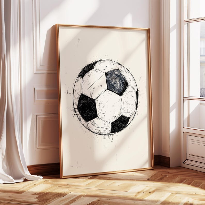 Blueprint Soccer Wall Art Prints, Personalized Soccer Prints, Custom ...