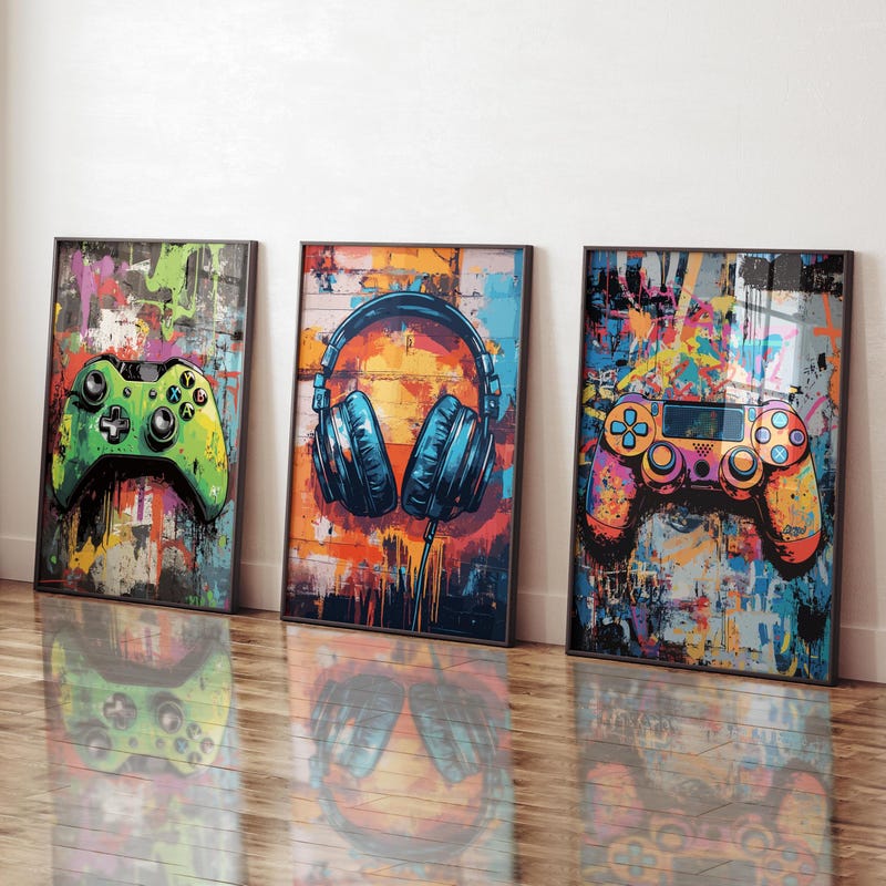 Game Room Art - Etsy