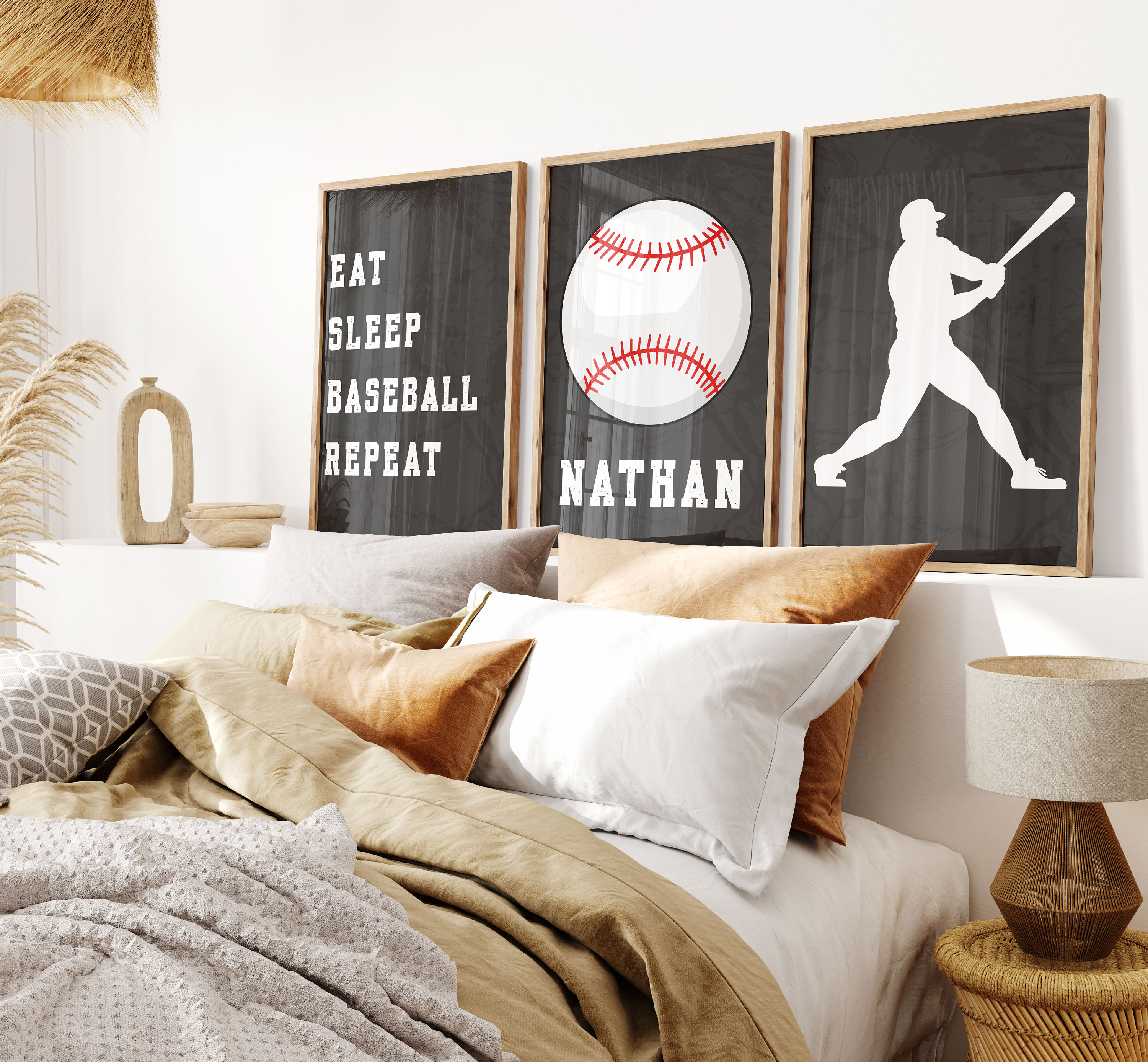 Personalized Baseball Prints, Baseball Jersey Custom Name, Baseball ...