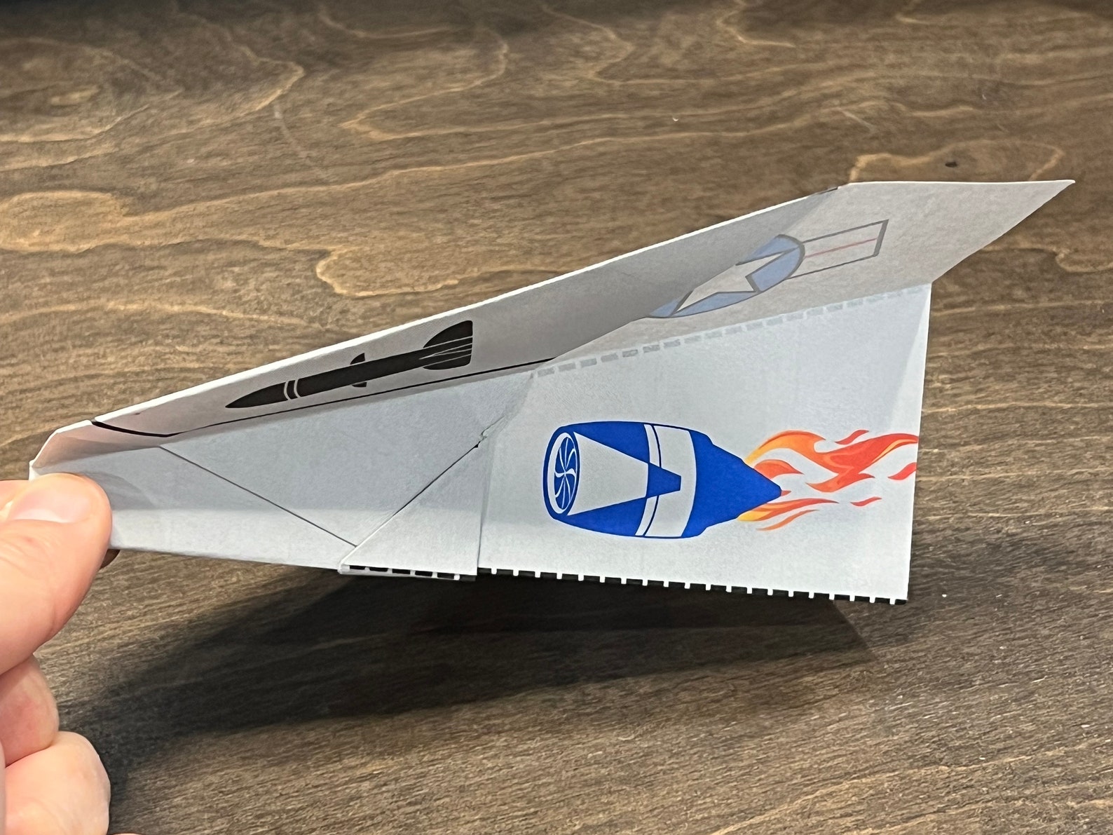 4 Paper Airplane Print and Fold Designs Coloring Activity With Detailed ...