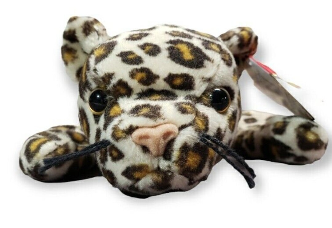 TY Beanie Babies Freckles the Spotted Leopard Cat Plush Toy - Etsy