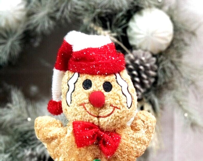 Gingerbread Man Hand Puppet Show Theater Fourstar Group Christmas Plush ...
