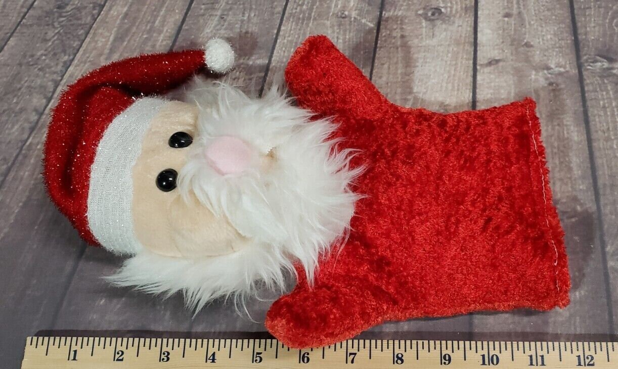 Santa Claus Hand Puppet Show Theater Fourstar Group Christmas Plush ...