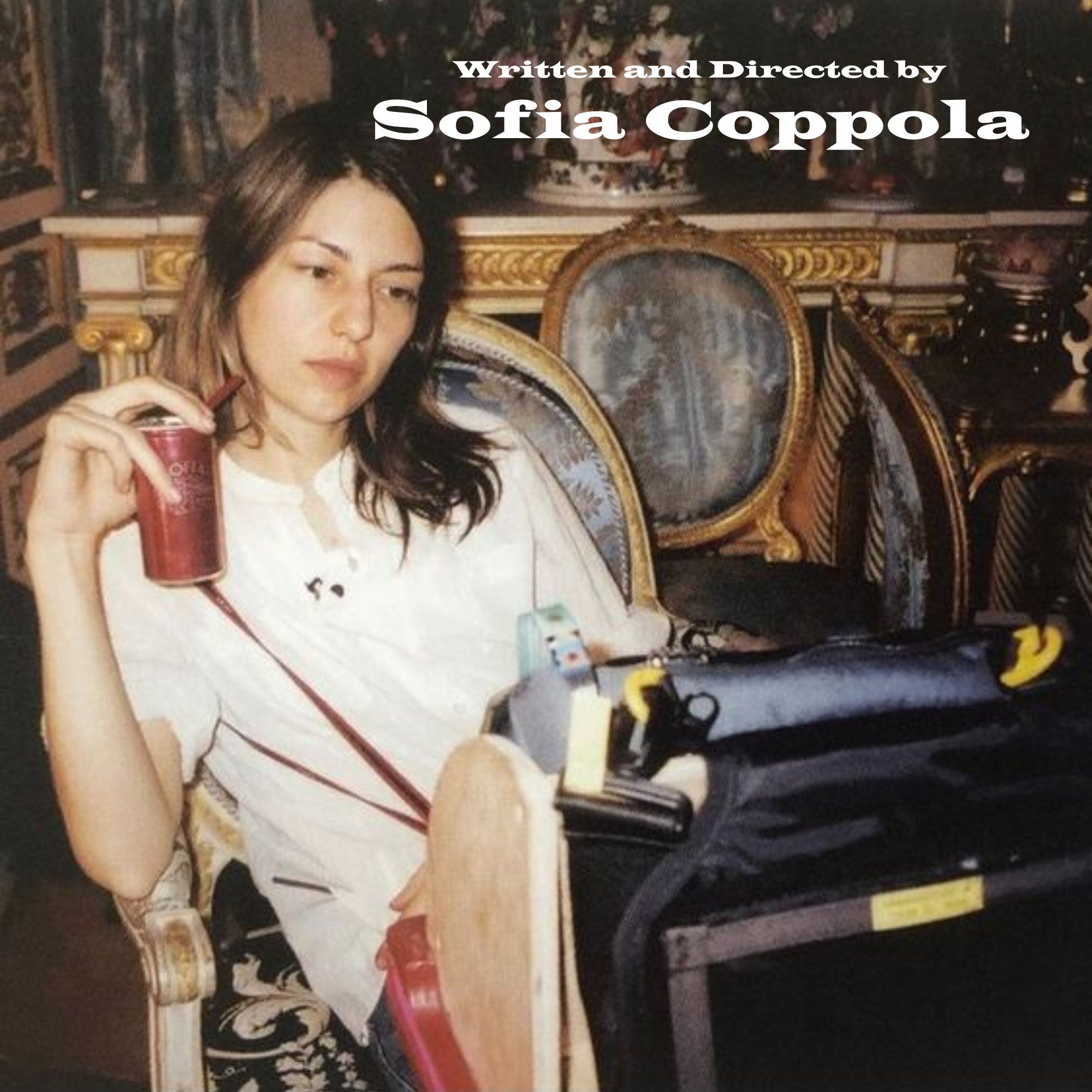 Written and Directed by Sofia Coppola Baby Tee | Priscilla Movie Font ...