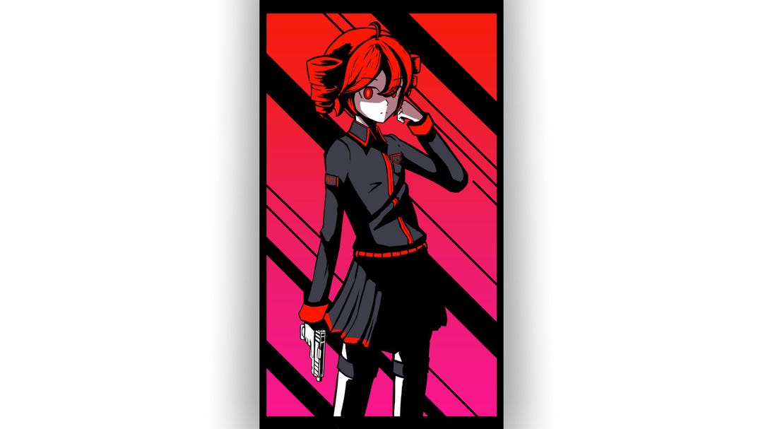 Minimalist UTAU Kasane Teto 11x17 Art Print - Etsy