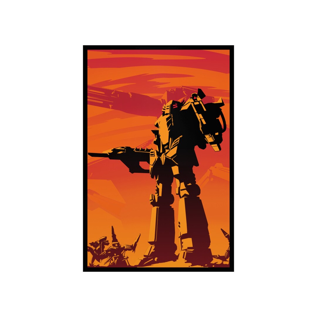 Cybran ACU Supreme Commander Art Print 12x18 - Etsy