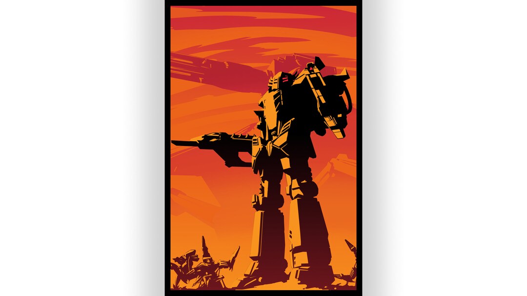 Cybran ACU | Supreme Commander | Art Print 11x17 - Etsy