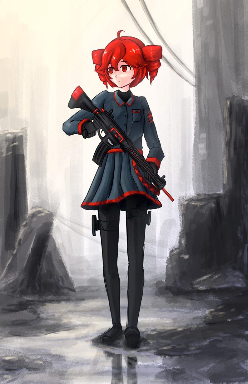 UTAU Recon Kasane Teto Original 11x17 Impresión de arte - Etsy México