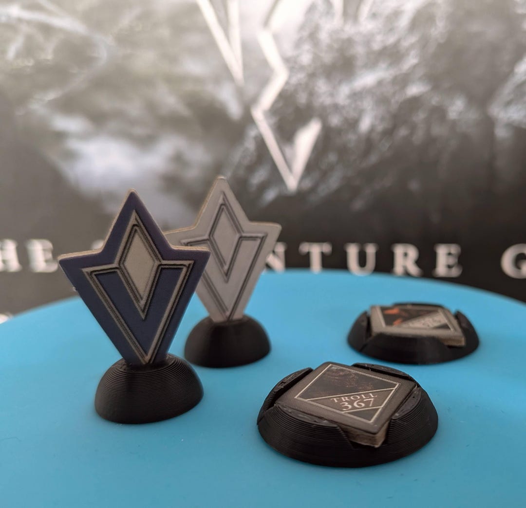 Skyrim Board Game: Quest Marker Token Holders (20x) - Etsy