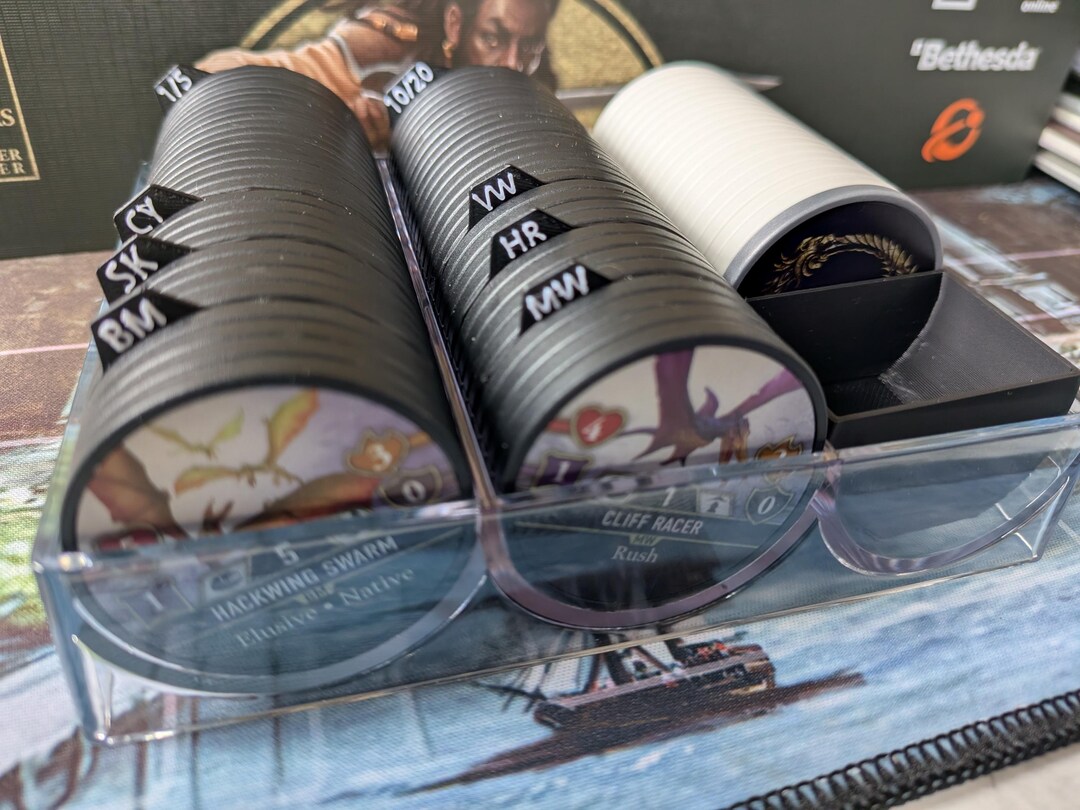 The Elder Scrolls Betrayal of the Second Era Board Game - Chip Dividers ...