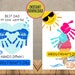 Fathers Day Handprint Craft Bundle, Printable Gift, Fathers Day ...